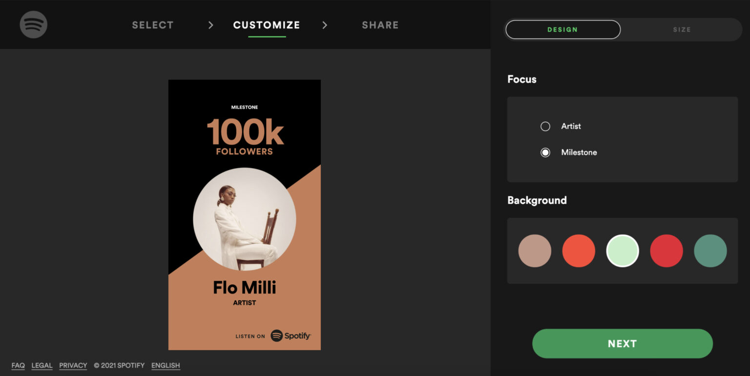 Spotify mejora sus Promo Cards