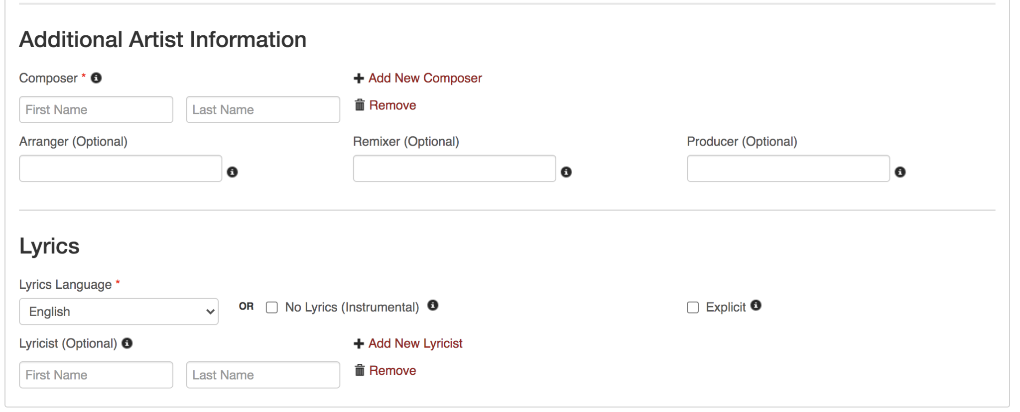 A Guide to Artist Information - EmuBands