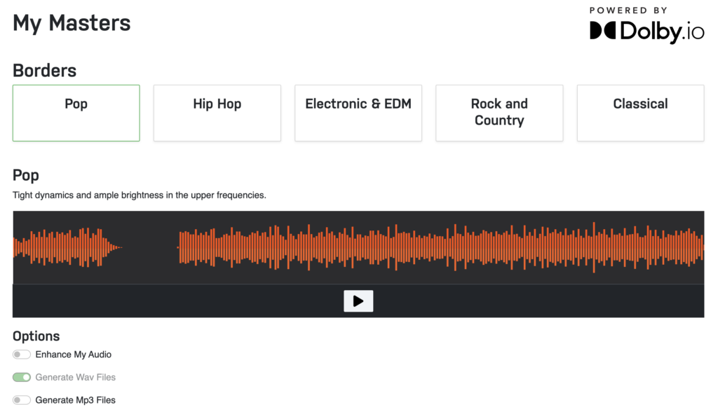 What are Mastering Profiles? - EmuBands